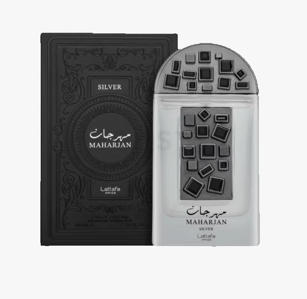 Lattafa Maharjan Silver Eau de Parfum (100ml) – EMANAR BEAUTY